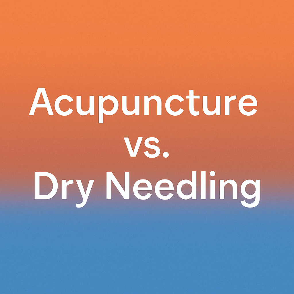 Acupuncture vs. Dry Needling: What’s the Difference? - Rehab Therapy Supplies