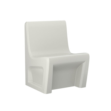 Sentinel Armless Chair-Floor Mount, Gangable, Aqua