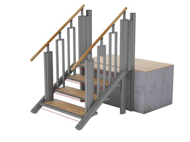 FlexStep V2 900 4 steps, outdoor