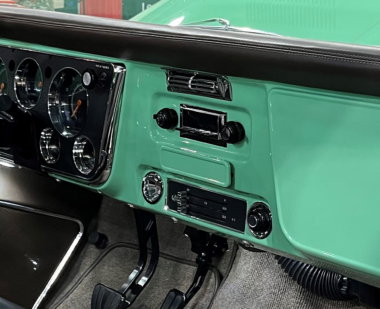 1967-72 Chevrolet Pickup Machined Control Panel Kit - Vintage Air