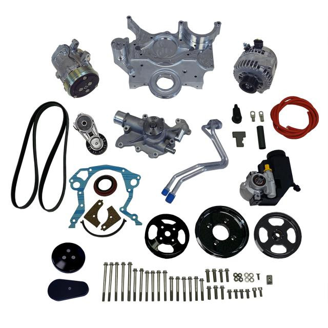 Front Runner™ Drive System Small Block Ford Black with Power Steering ...