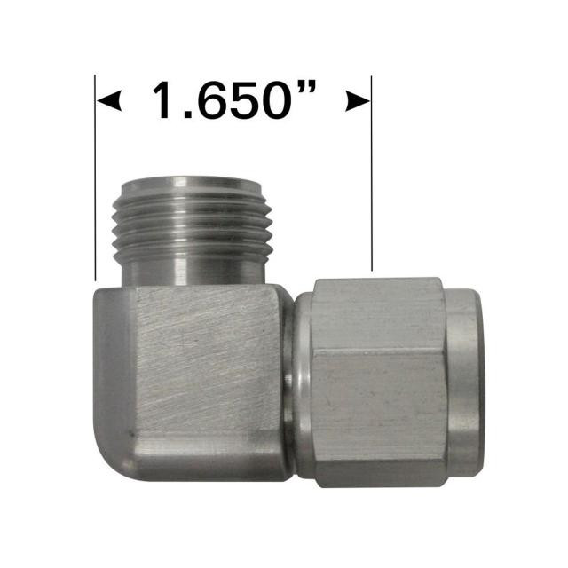 NO 10 - 90 Degree TiteFit A/C Fitting - Vintage Air