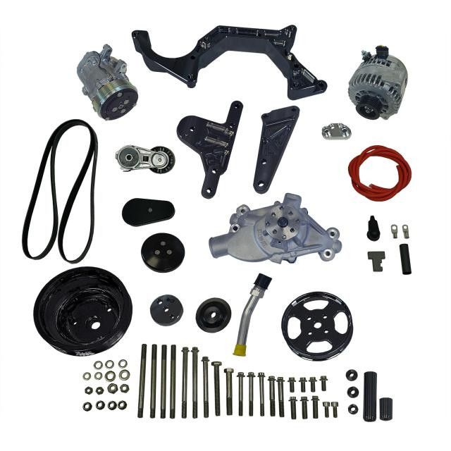 Front Runner® Drive System, Small Block Chevrolet, Black, without Power ...