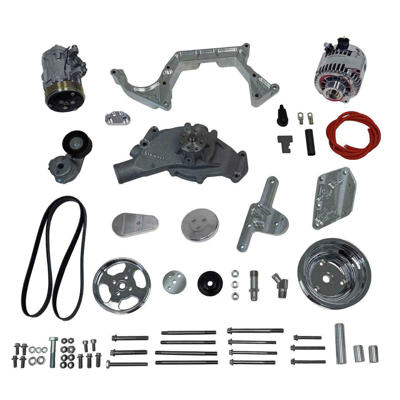 Front Runner® Drive System, Big Block Chevrolet, Bright, without Power ...