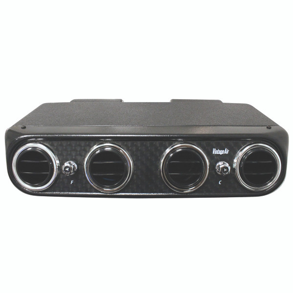 Heritage Under Dash System, Cool Only, Black Anodized Engine Turned ...