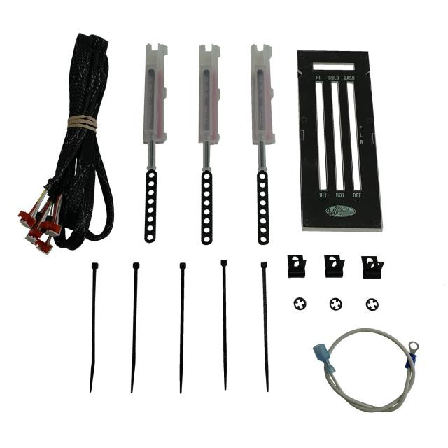 1969-74 Chevrolet Nova with Factory Air SureFit™ Control Panel ...