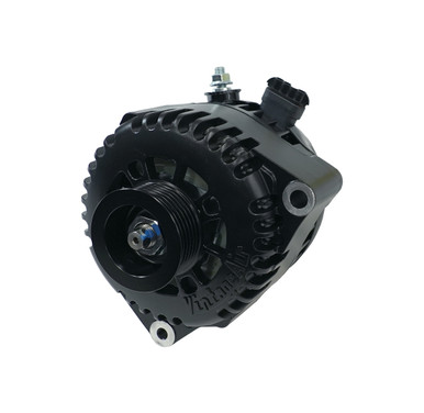 170 AMP Black Finish Small Block Ford Mechman (P101) Alternator ...
