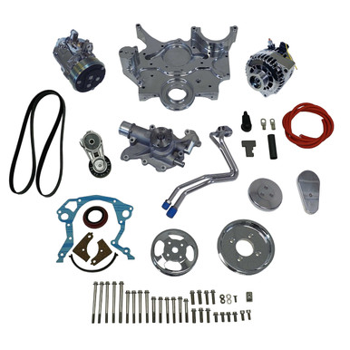 Front Runner® Drive System, Small Block Ford, Bright/Chrome, without ...