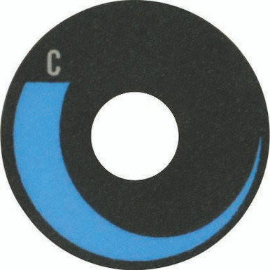 Temperature Decal for Rotary Controls - Vintage Air