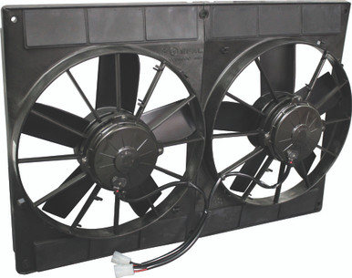 SPAL Series Electric Fan 11 IN. Dual Puller - Vintage Air