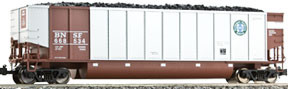 BNSF SILVER/BROWN Bethgon II - RLD HOBBIES, LLC