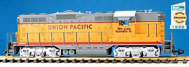 Union Pacific GP9 - Yellow/Gray/Red - RLD HOBBIES, LLC