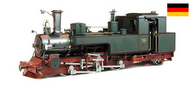 SAXONIAN IIIK 0-6-2, LIVE STEAM - RLD HOBBIES, LLC