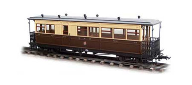 W&L BOGIE SALOON COACH, CHOCOLATE & CREAM #4154 - RLD HOBBIES, LLC