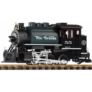 Rio Grande 0-6-0 Saddletank Steam Locomotive w/ Smoke and Analog Sound ...
