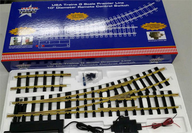 USA TRAINS 10ft LH Remote Switch - RLD HOBBIES, LLC