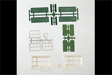 62805 COMPONENTS: WINDOWS & SHUTTERS - RLD HOBBIES, LLC
