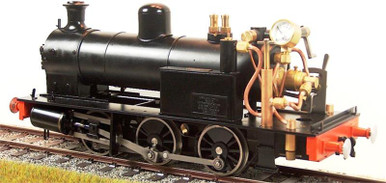 S32-14PU 0-6-0T - Power Unit (Twin Safety Valves), Black, Live Steam ...