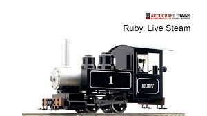 Accucraft - Ruby 0-4-0T (2022 Edition) No Gauge, Green