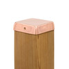 Copper Fence Post Caps - Metal Deck Post Tops | Post Cap Depot