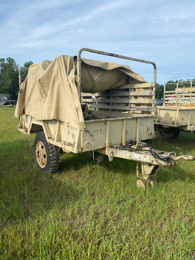 Military Trailer With Cover