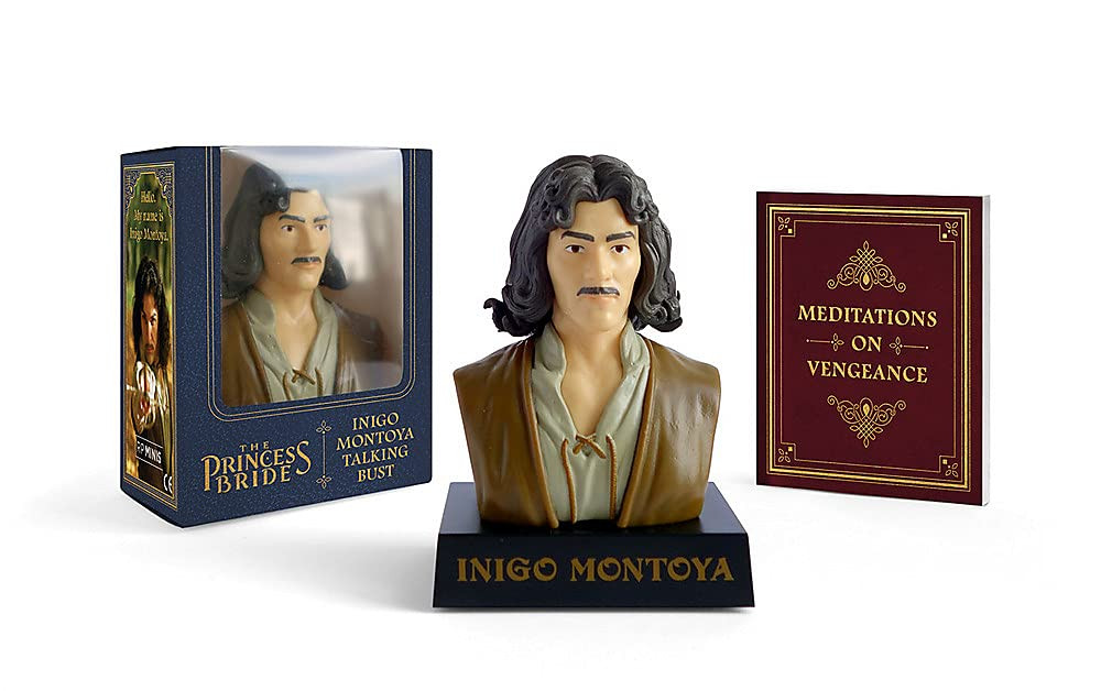 PRINCESS BRIDE INIGO MONTOYA TALKING BUST & BOOK KIT - Graphic