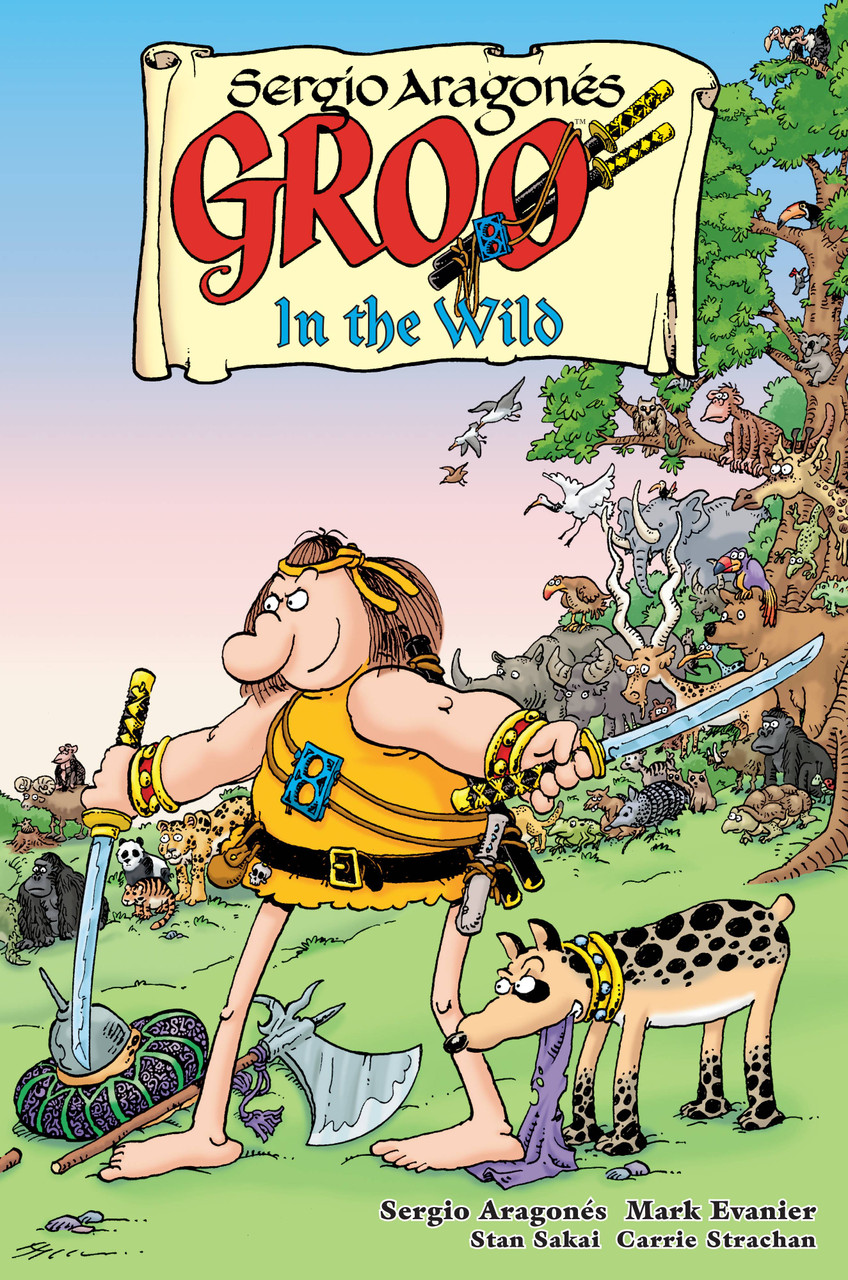 GROO IN WILD TP - Graphic