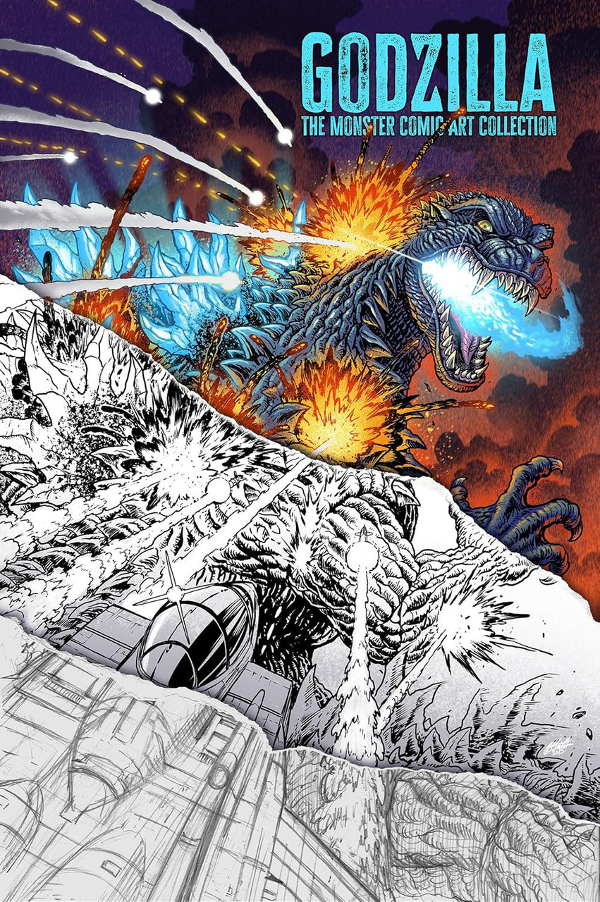 GODZILLA THE MONSTER COMIC ART COLLECTION HC - Graphic