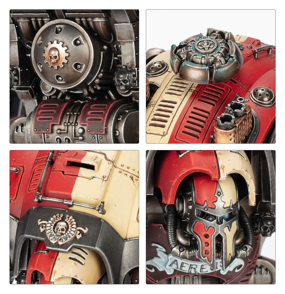 IMPERIAL KNIGHTS: KNIGHT QUESTORIS 54-22 WARHAMMER - Graphic