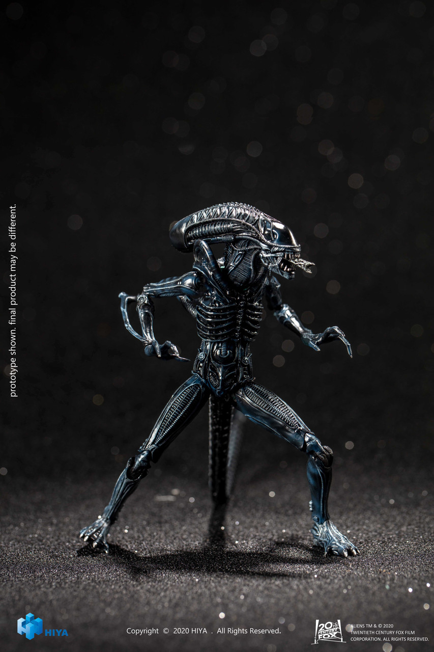 ALIENS BLUE ALIEN WARRIOR PX 1/18 SCALE FIGURE - Graphic
