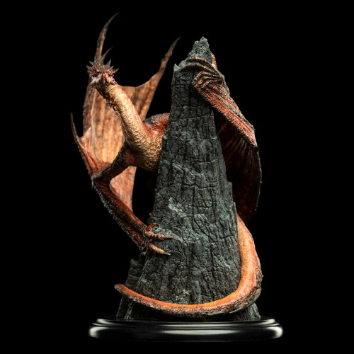 WETA THE HOBBIT MINI STATUE SMAUG THE MAGNIFICENT - Graphic
