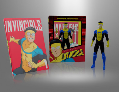 INVINCIBLE BOOK & AF SET PX EXC - Graphic