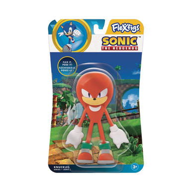 FLEXFIGS SONIC THE HEDGEHOG KNUCKLES FIG - Graphic
