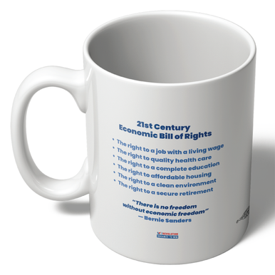 Economic Bill (11oz. Coffee Mug) - Our Revolution Webstore