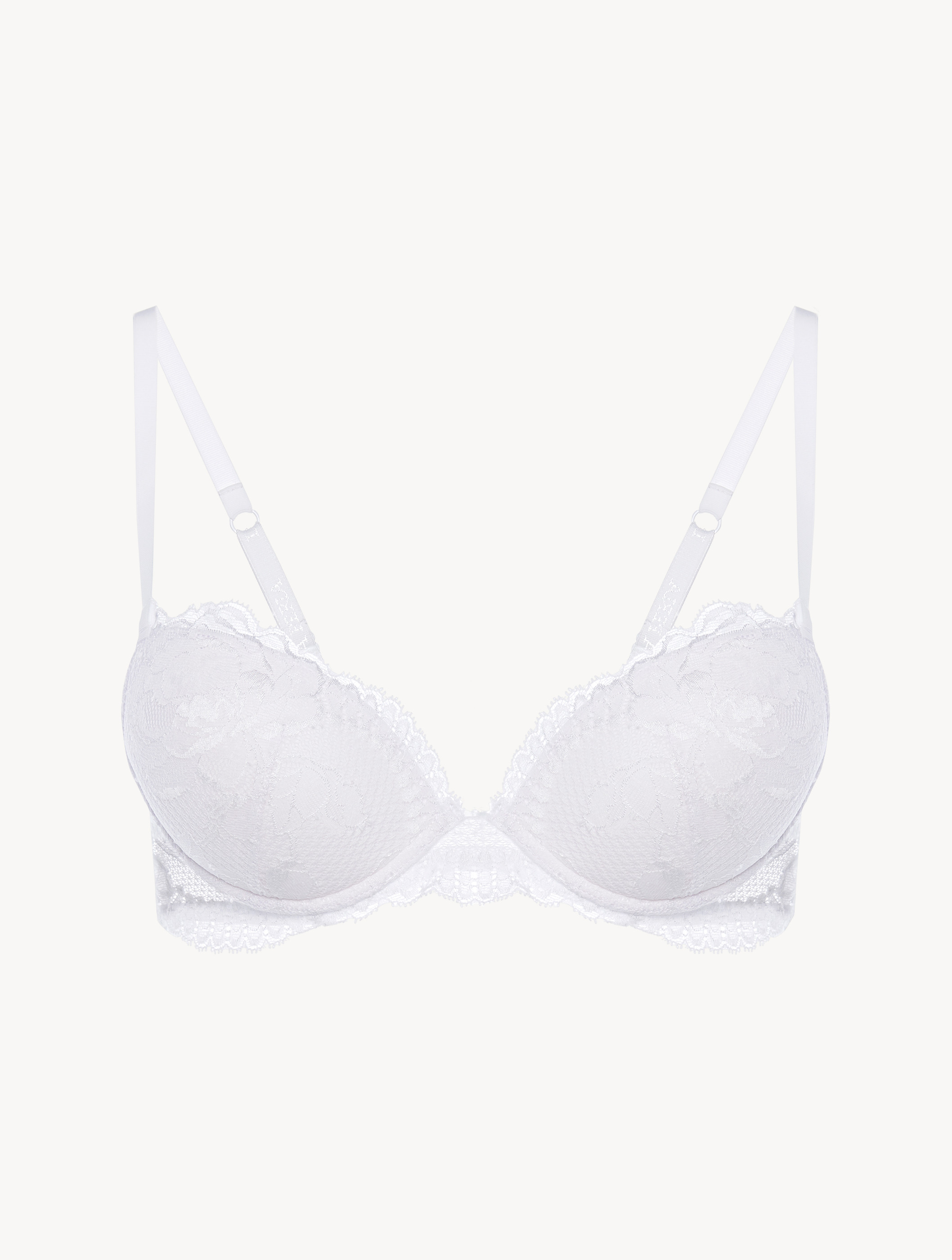 Luxury Lace Push-Up Bra in Red | La Perla