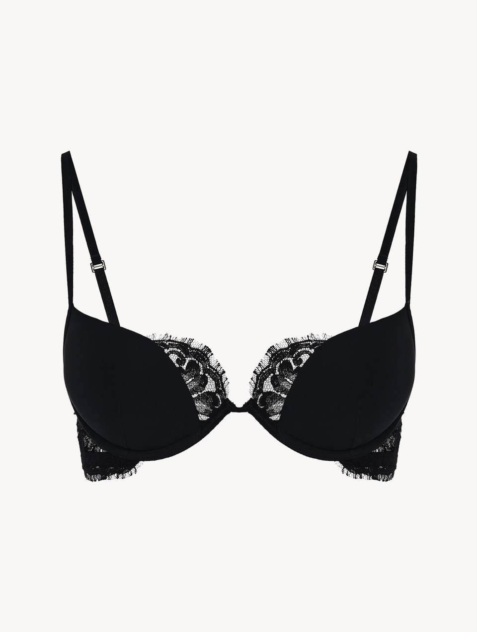 Luxury Lace Push-Up Bra in Red | La Perla