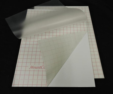 MountCor Pouch Board - White Gloss 25"x37"