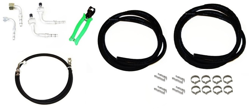 DeLorean Industries A/C Line kits - DeLorean Industries