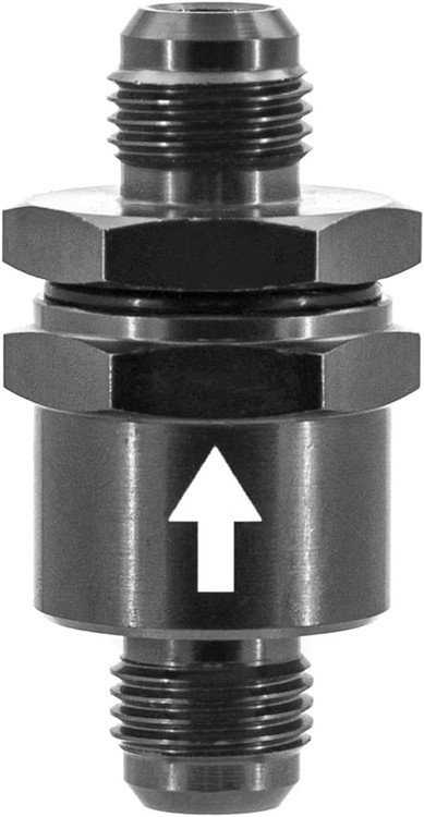 Billet One Way Check Valve Modern Pump System - DeLorean Parts