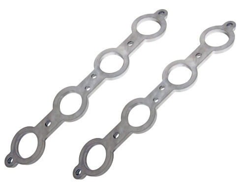 LS Header Flange 1.750 304 Stainless (Pair) - DeLorean Industries