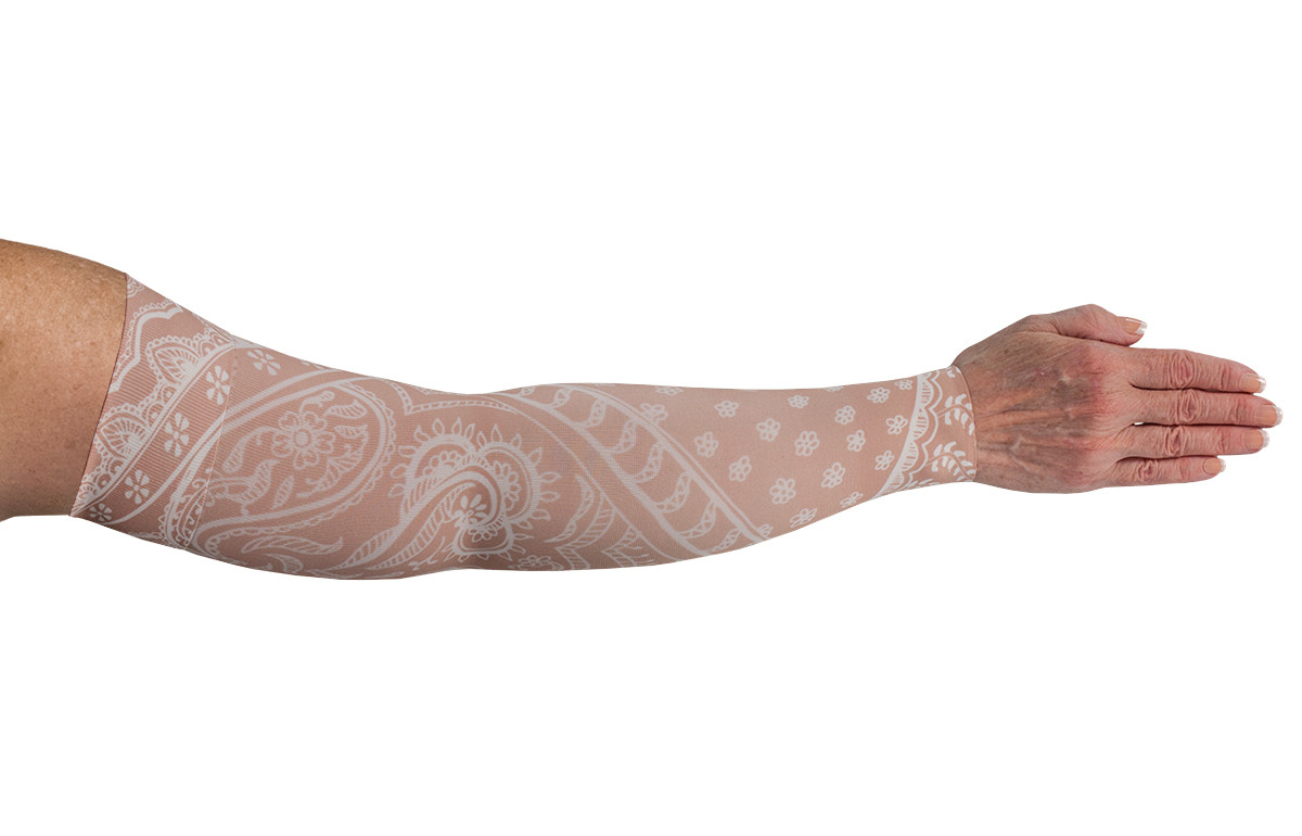 2nd Daisy Tan Arm Sleeve - LympheDIVAs