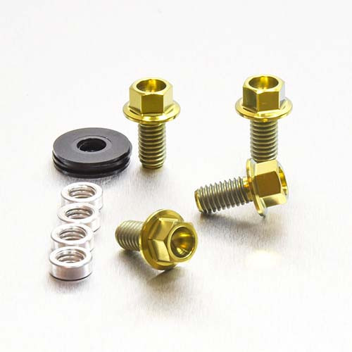 Titanium Chain Guard Bolt Kit | Pro-Bolt