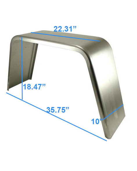 Utility or Jeep Style Trailer Fenders