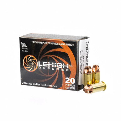 Lehigh Xtreme Defense .45 ACP 135 Grain Solid Copper - Saint Barbs