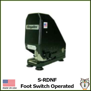 Staplex® S-RDNF Foot Switch Operated Thick Wire Electric Stapler ...