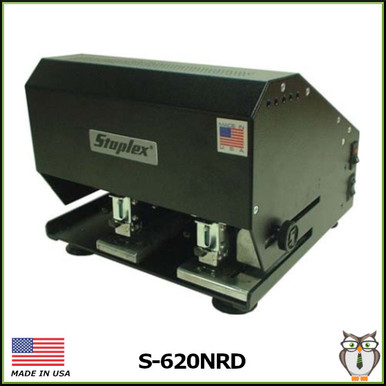 Staplex® S-620NRD Thick Wire Double Header Electric Stapler | Supply Owl
