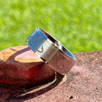 Hooked Ring MMR-14 *Available in Women's and Men's Sizes* - Redneck Nation