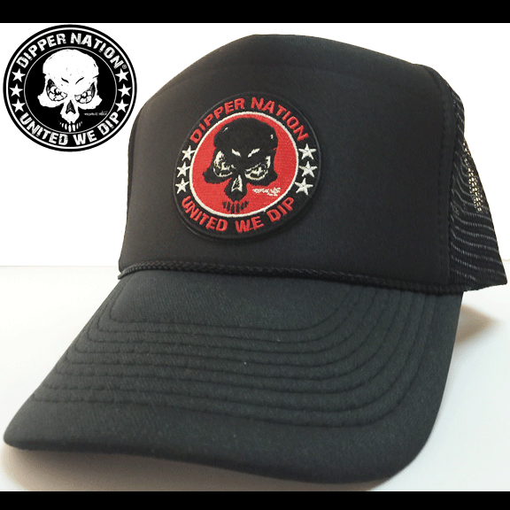 Dipper Nation Black Trucker DNH-1 - Redneck Nation