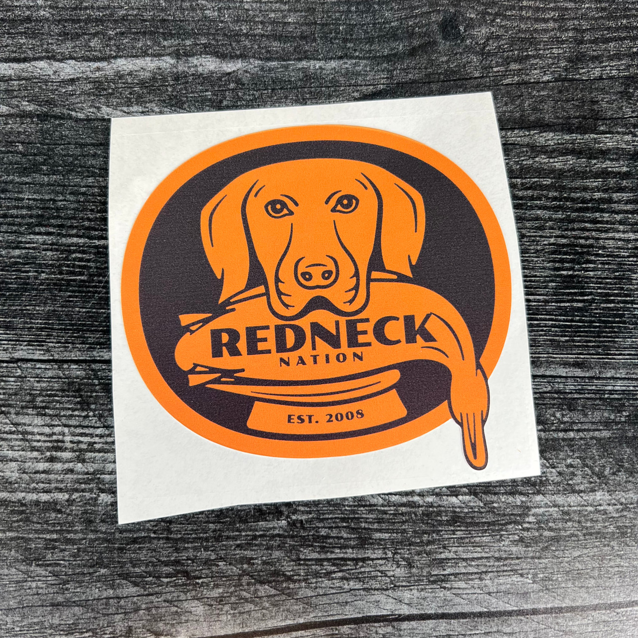 Redneck Nation© Hunting Series Dog Sticker - Redneck Nation