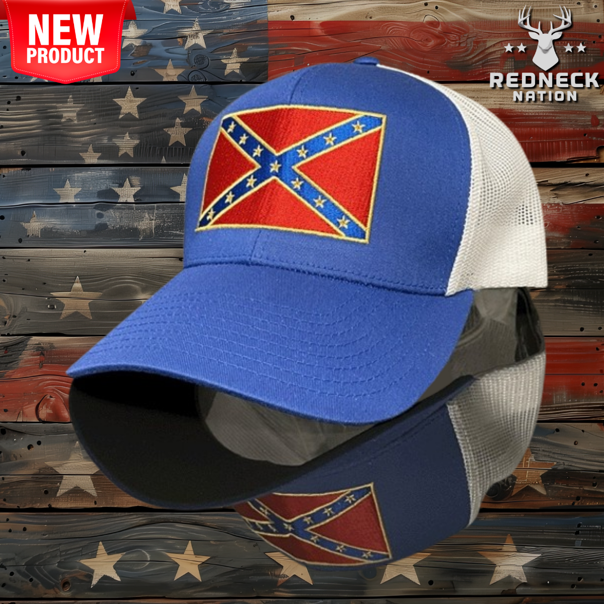 Redneck Nation Hats – Patriotic Caps for Proud Americans